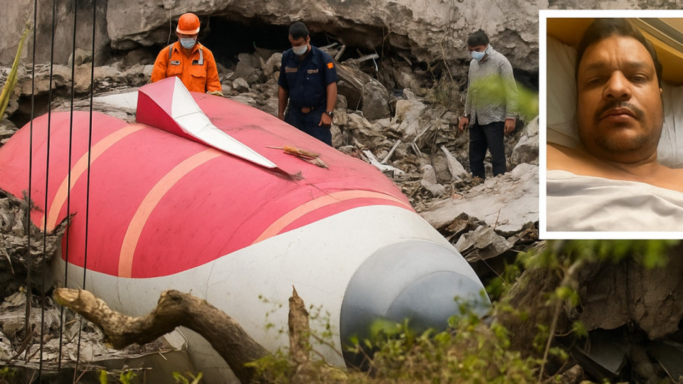 'I Die Every Day': Ahmedabad Crash Survivor Ramesh Opens Up About His Pain