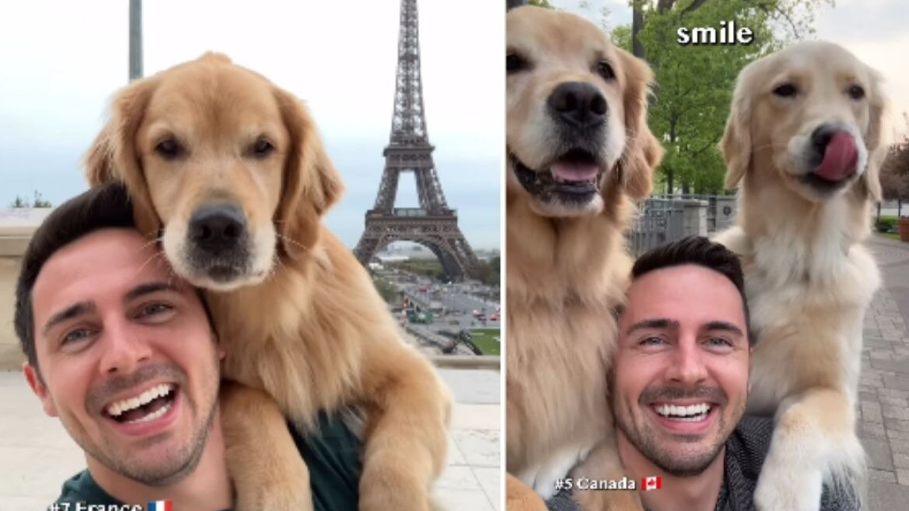 'Global Joyride': American Vlogger Travels the World Taking Happy Dog Selfies