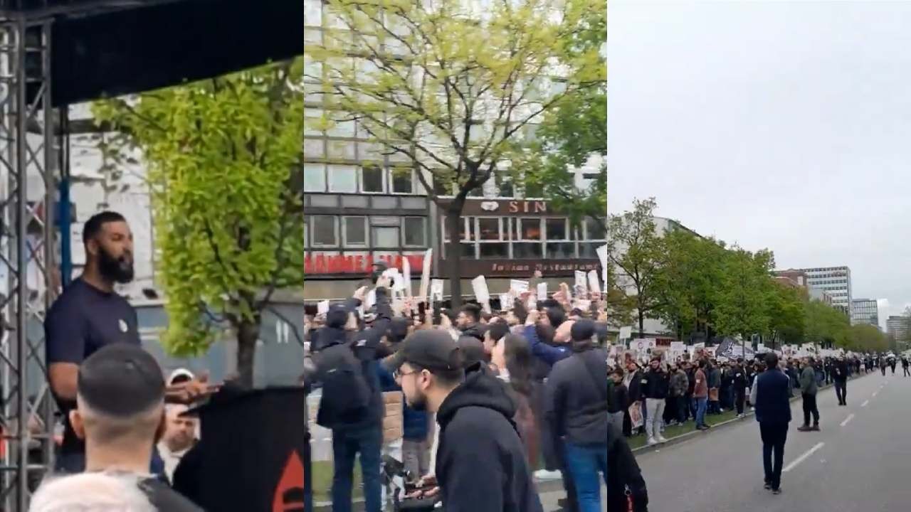 Who is Raheem Boateng? Man demanding Islamic caliphate in Germany | VIDEO