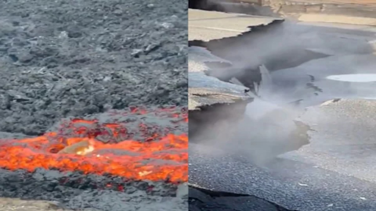 Crisis in Iceland: 900 earthquakes in 24 hours; Volcano erupts, roads ...