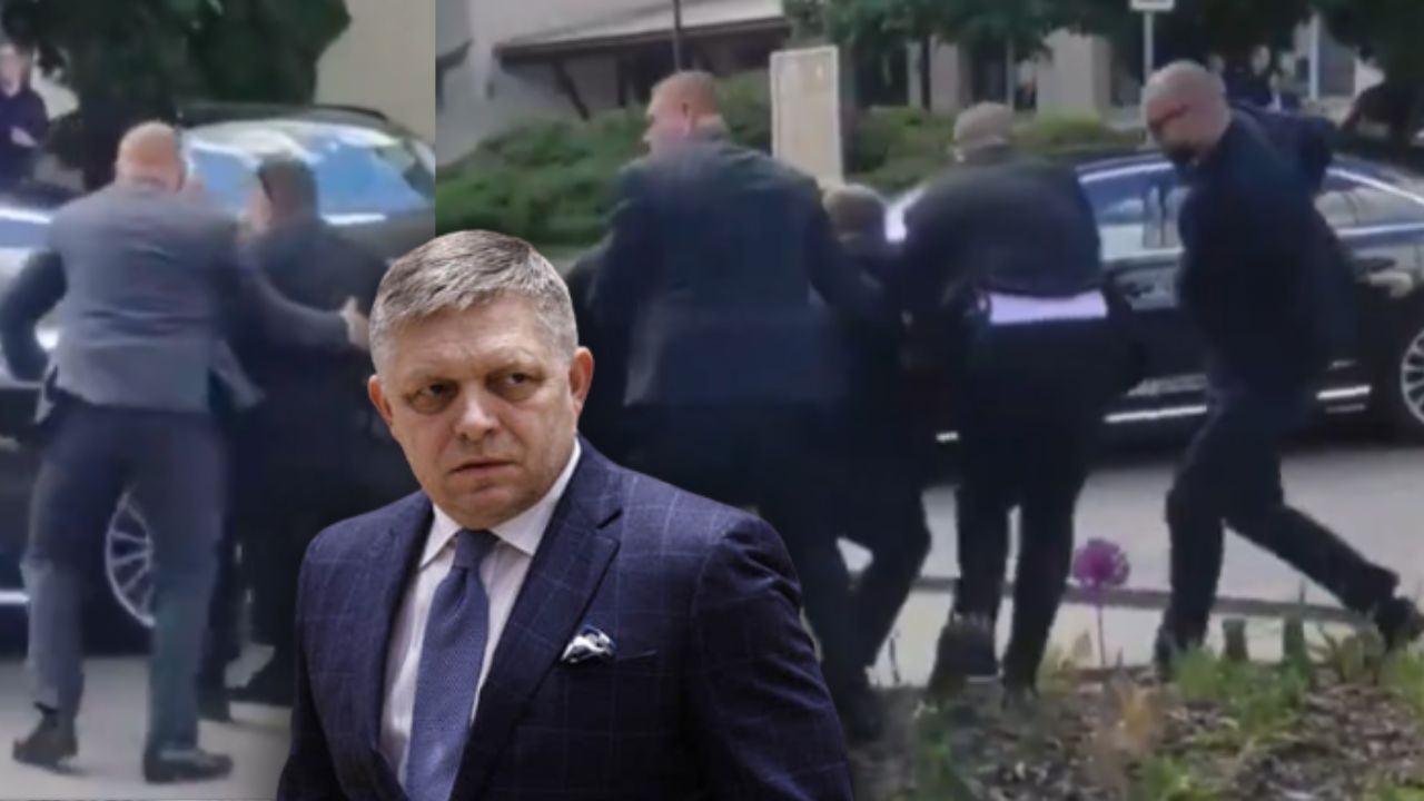 Watch video: Slovak Prime Minister Robert Fico escapes assassination ...