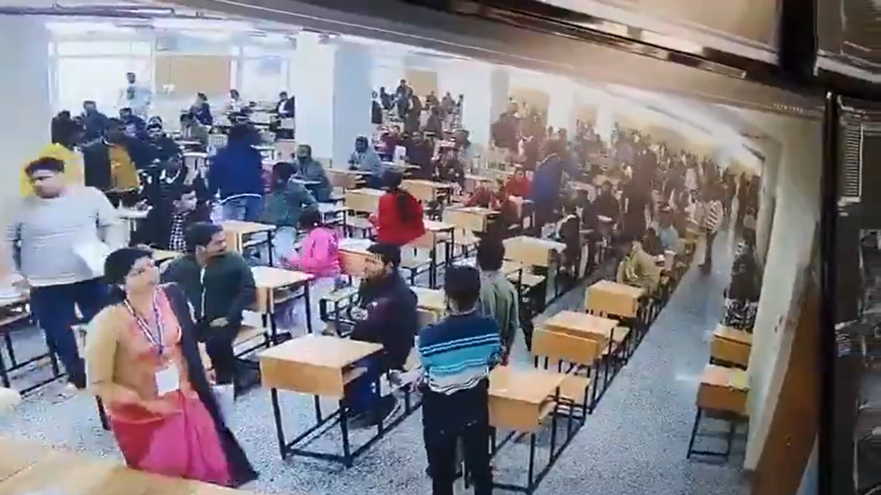 Chaos erupted then THIS happened at exam center after 40 minute delay during BPSC exam | VIDEO