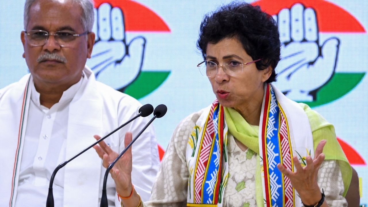 Congress MP Kumari Selja slams Haryana government for power cuts ...